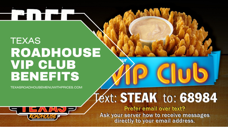 Texas Roadhouse VIP Club 2025 – Free Appetizer & Rewards